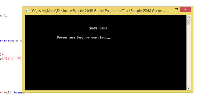 Simple 2048 Game Project in C++ Free Source Code | SourceCodester Simple 2048 Game Project in C++ Free Source Code | SourceCodester
